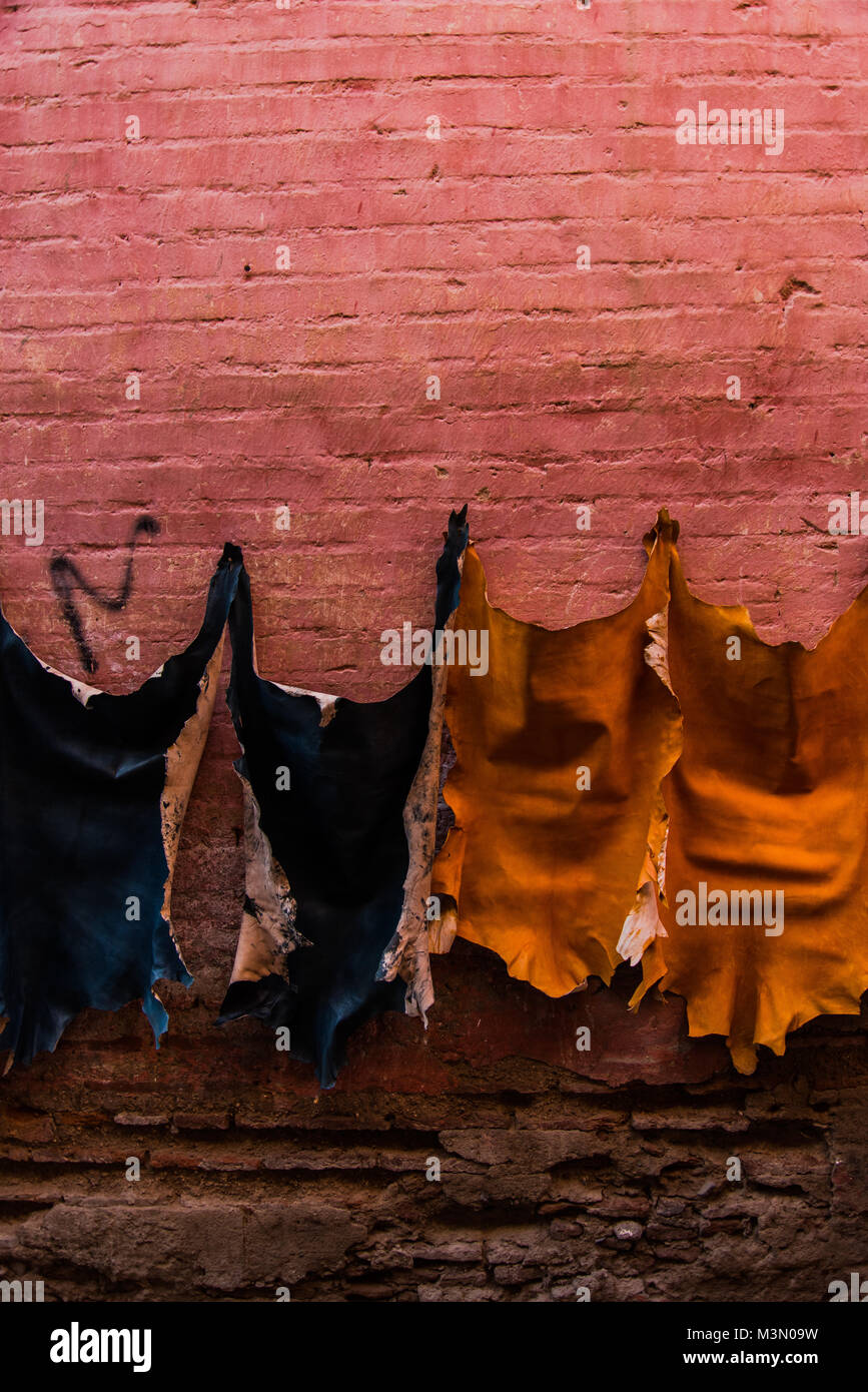 Goat skins hi-res stock photography and images - Alamy