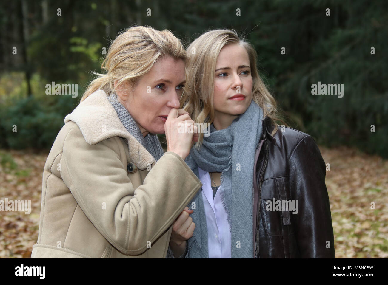Maria Furtwaengler, Susanne Bormann, Dreharbeiten am Set von "Tatort ...