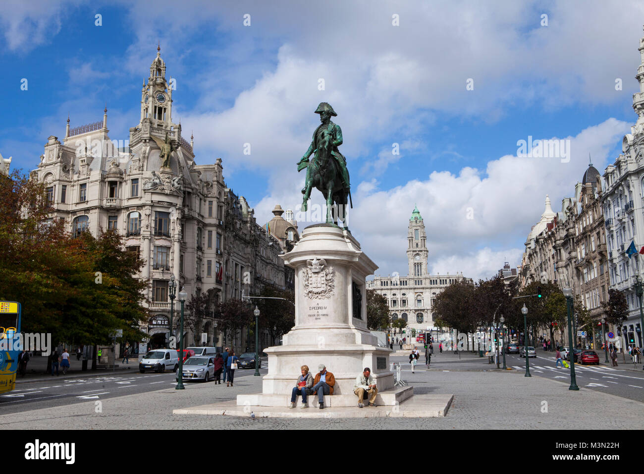 Rider statue porto hi-res stock photography and images - Alamy