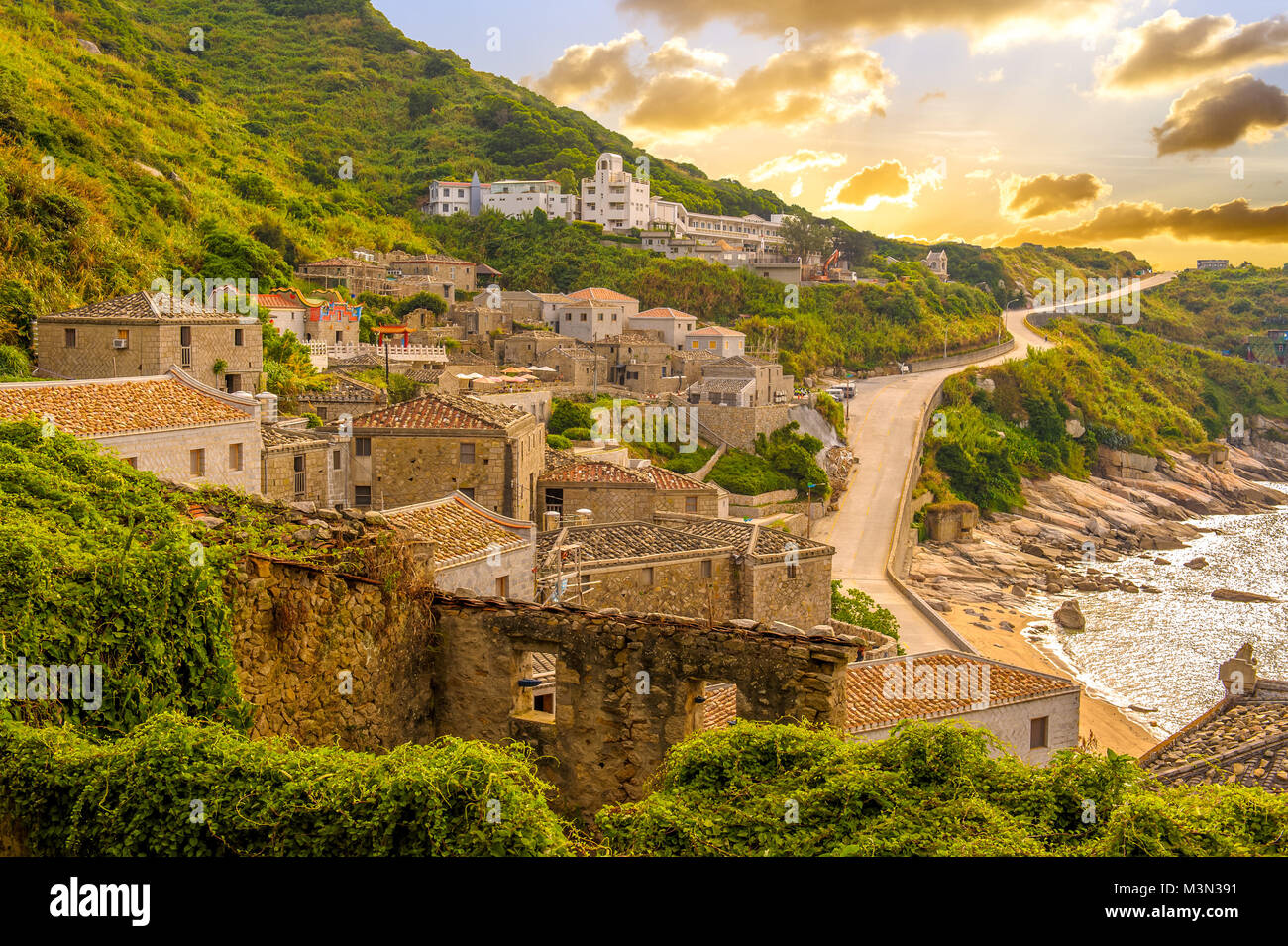 qinbi village in beigan, matsu Stock Photo - Alamy