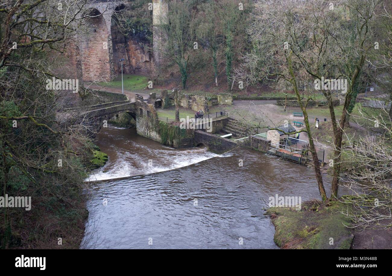 The Torrs Hydro in New Mills, Derbyshire Stock Photo - Alamy