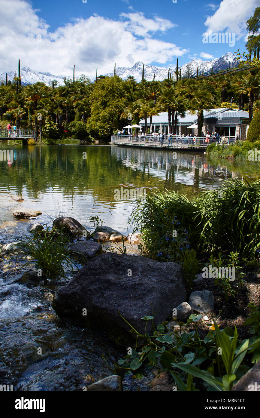 View trauttmansdorff botanical garden hi-res stock photography and ...