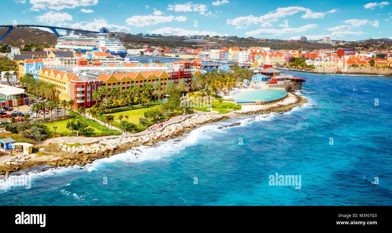 Curacao aerial hi-res stock photography and images - Alamy