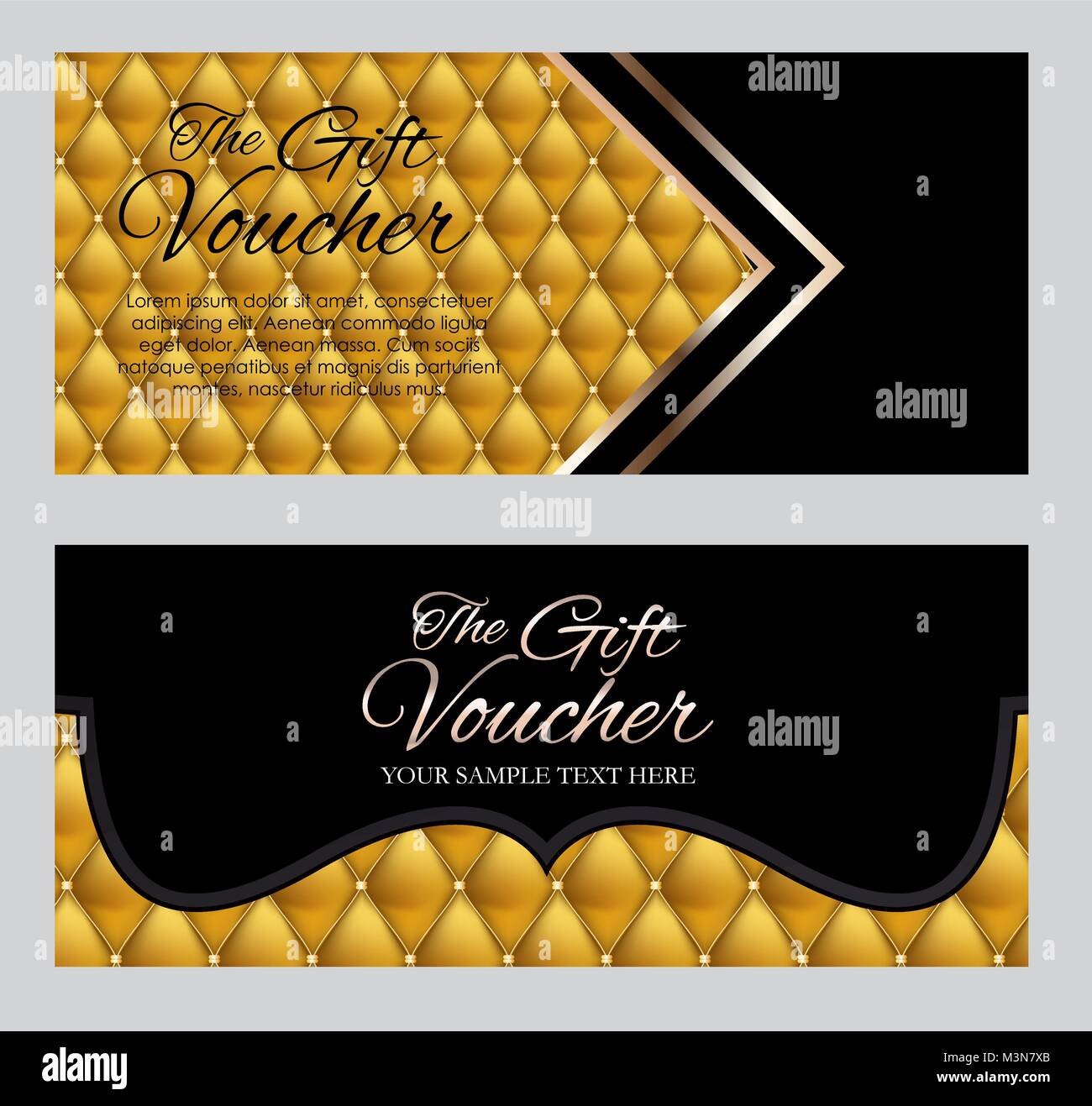 Luxury Members, Gift Card Template for your Business Vector ...