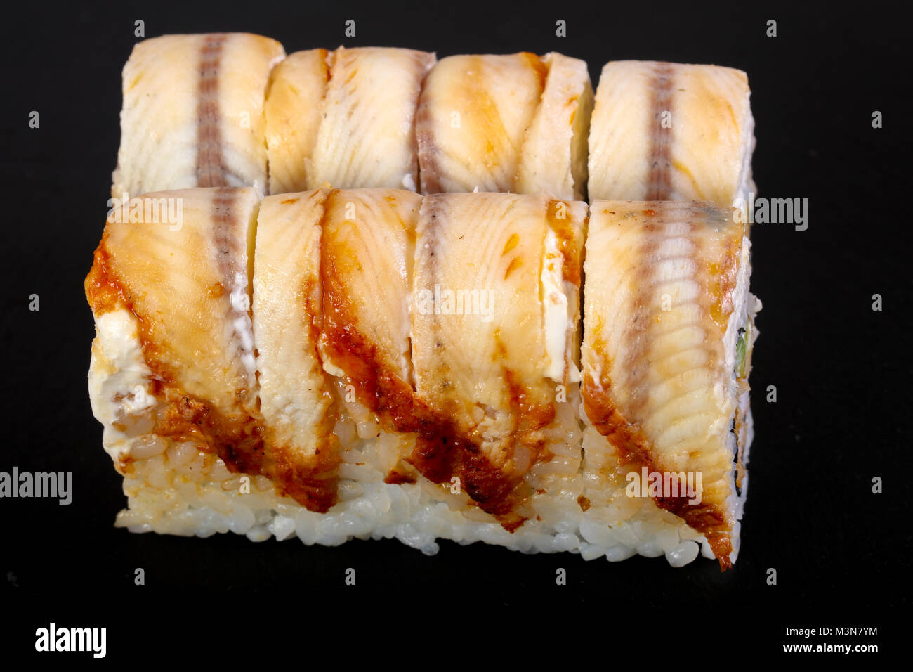 Tradittional Japan Eel roll Stock Photo - Alamy
