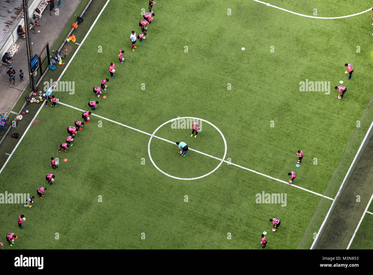 Football pitches hi-res stock photography and images - Alamy