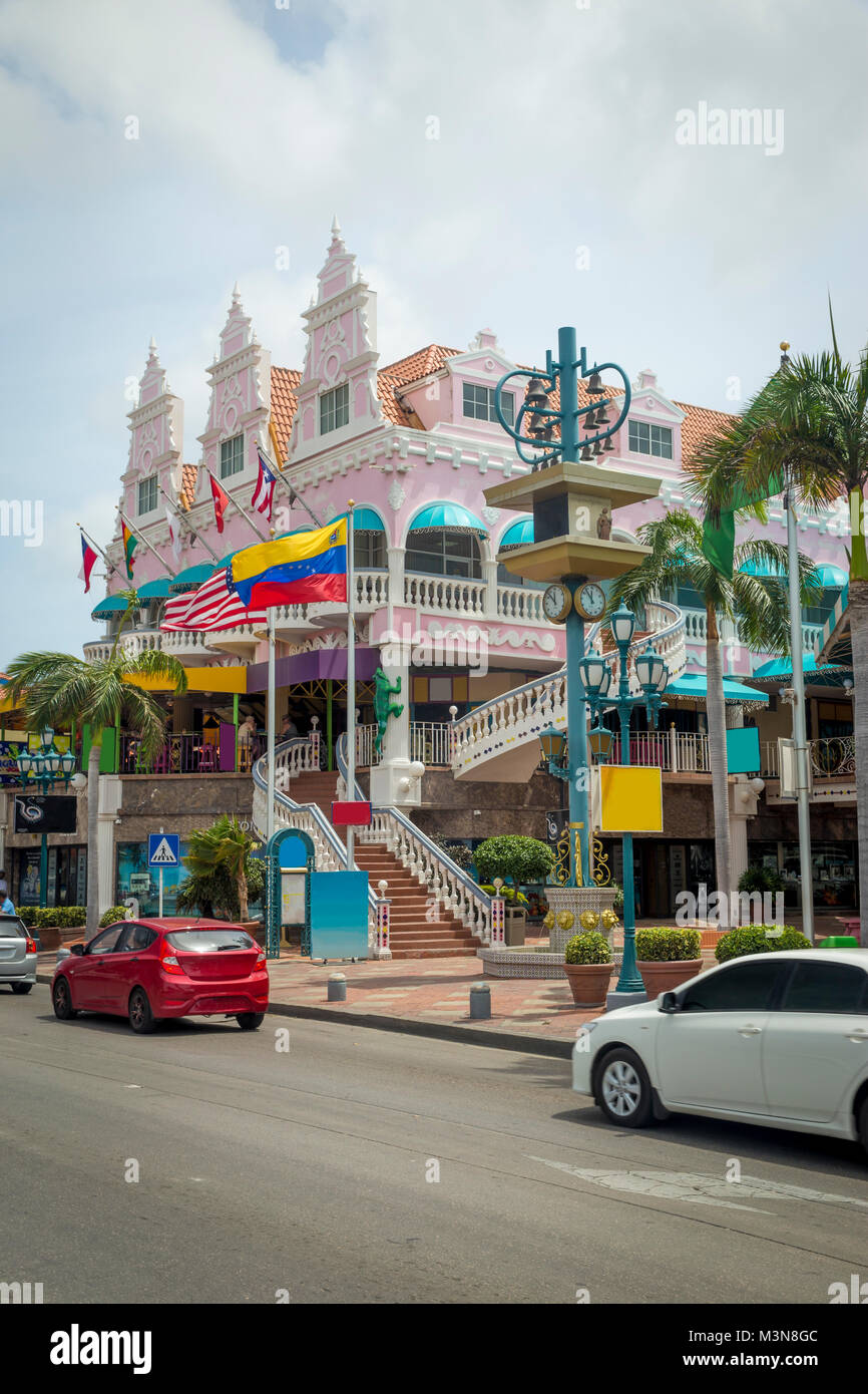 Architecture on Aruba island Stock Photo - Alamy