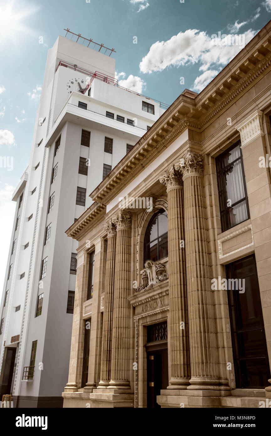 The building of bank in the center of old San Juan, Puerto Rico Stock ...