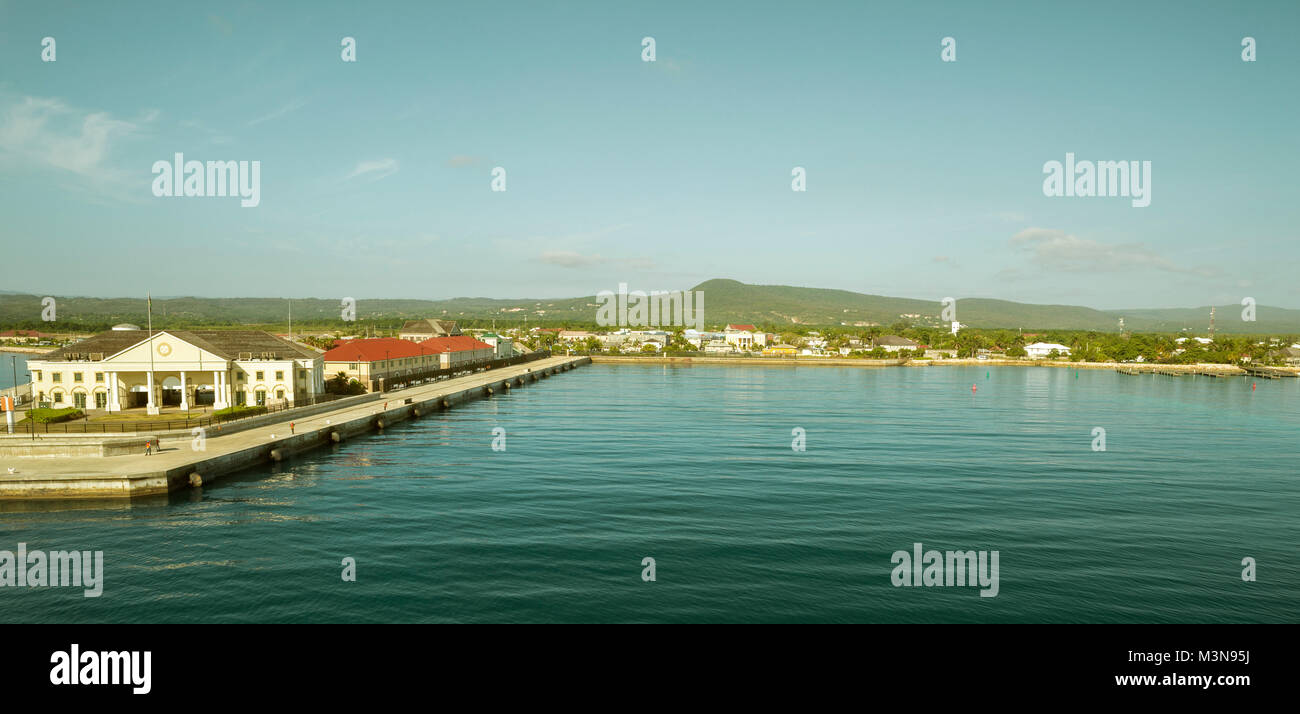 Falmouth port in Jamaica Stock Photo - Alamy