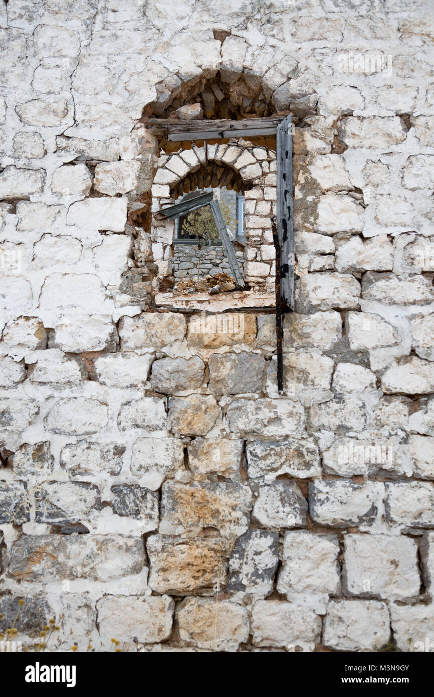 architecture of hydra, Greece Stock Photo - Alamy