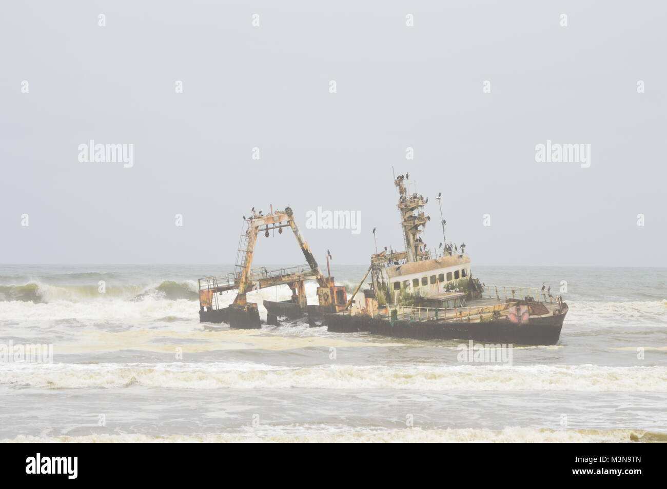 Fish trawler wreck hi-res stock photography and images - Alamy