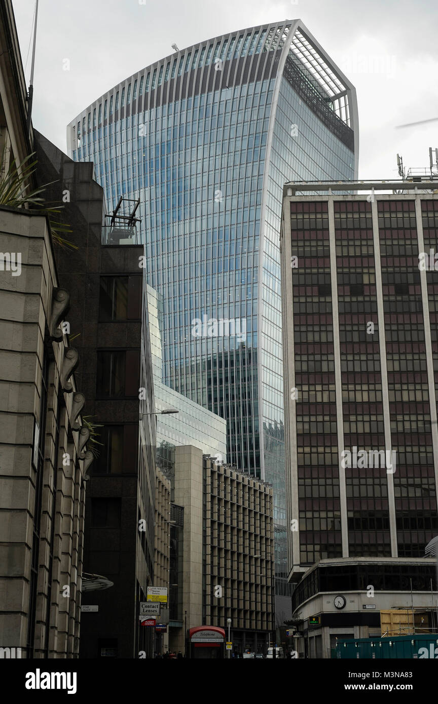 160 meter office skyscraper 20 Fenchurch Street 2009 2014 proj Rafael ...