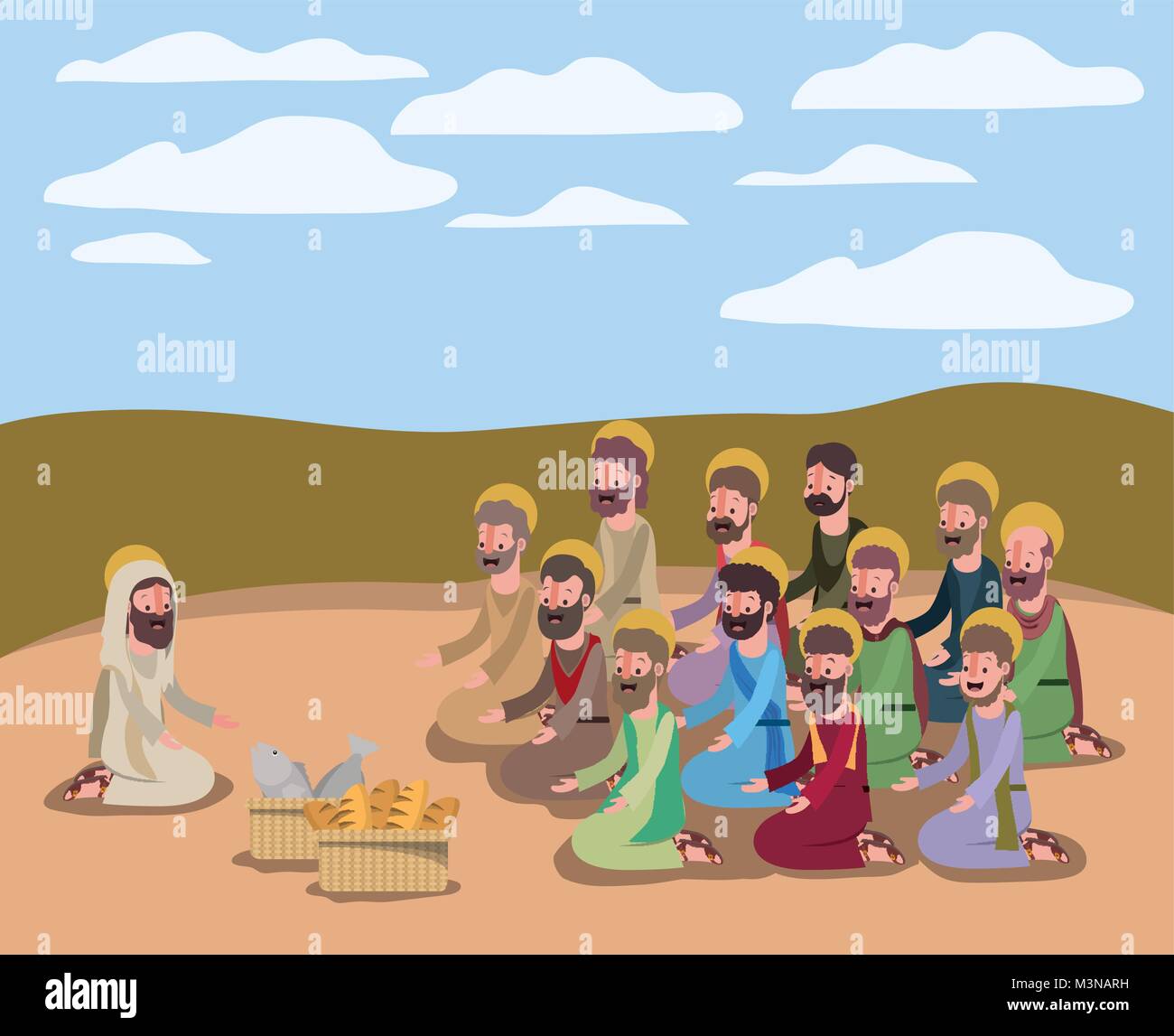 holy week biblical scene Stock Vector Image & Art - Alamy