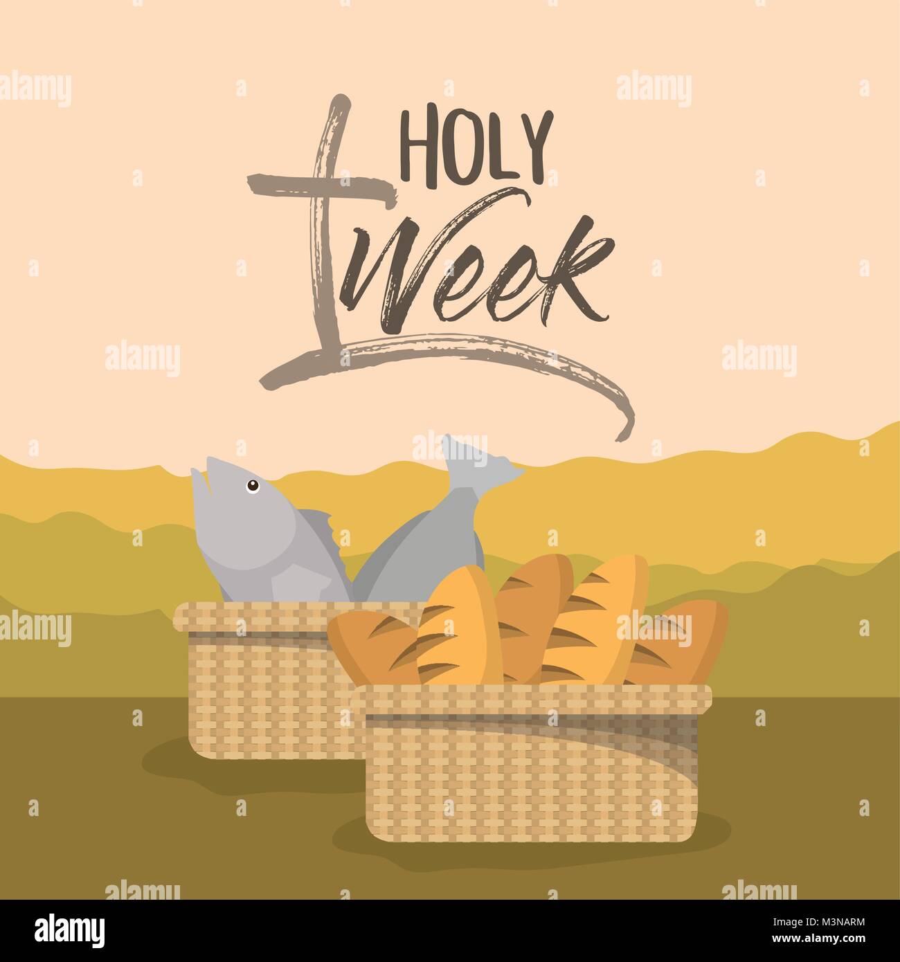 Holy week tradition Stock Vector Images - Alamy