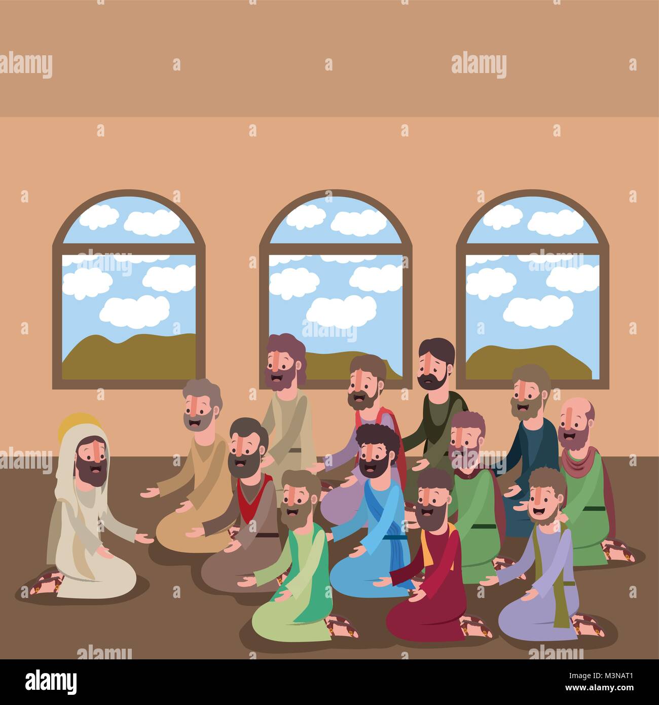 holy week biblical scene Stock Vector Image & Art - Alamy