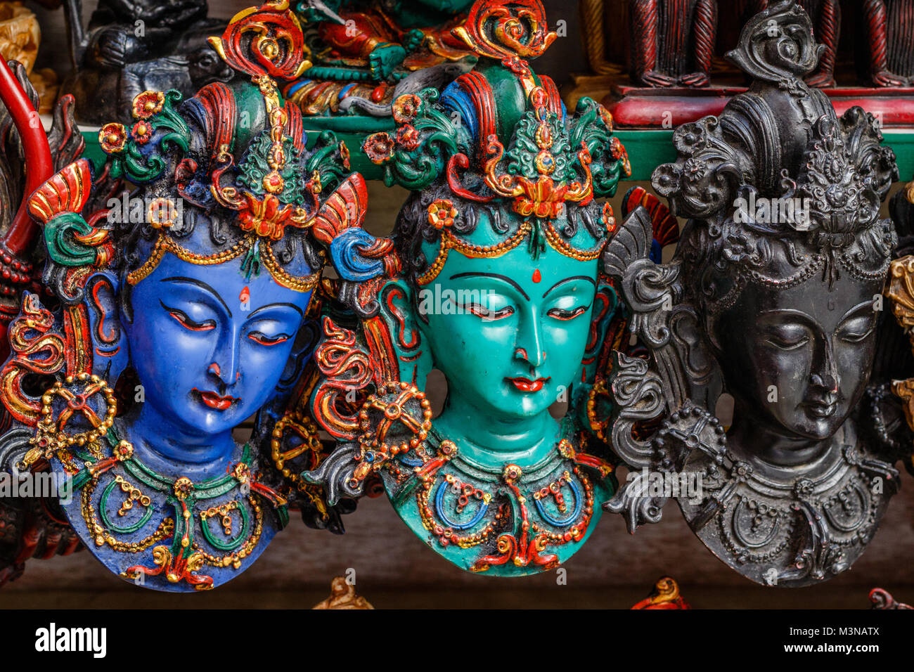 Handicrafts shop thamel kathmandu nepal hi-res stock photography and ...