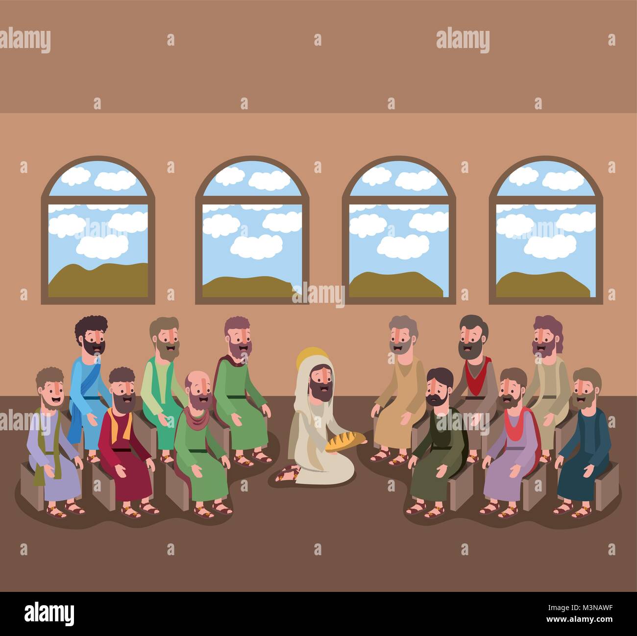 holy week biblical scene Stock Vector Image & Art - Alamy