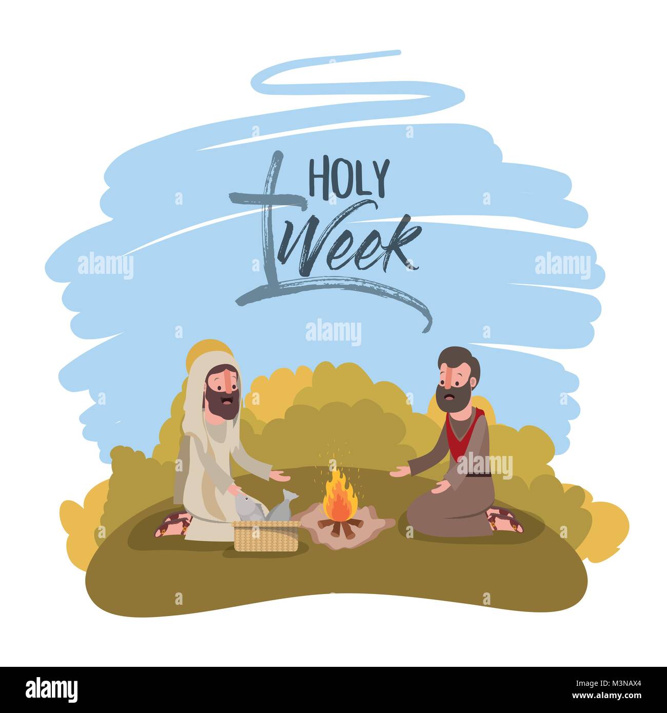 holy week biblical scene Stock Vector Image & Art - Alamy