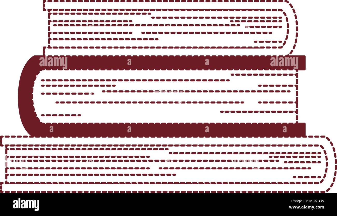 pile text books isolated icon Stock Vector Image & Art - Alamy