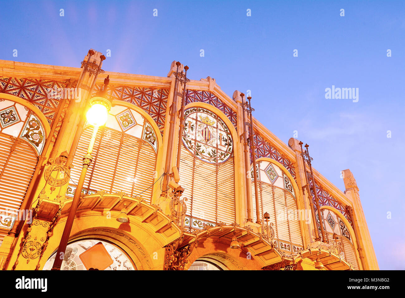 Valencia market facade hi-res stock photography and images - Alamy