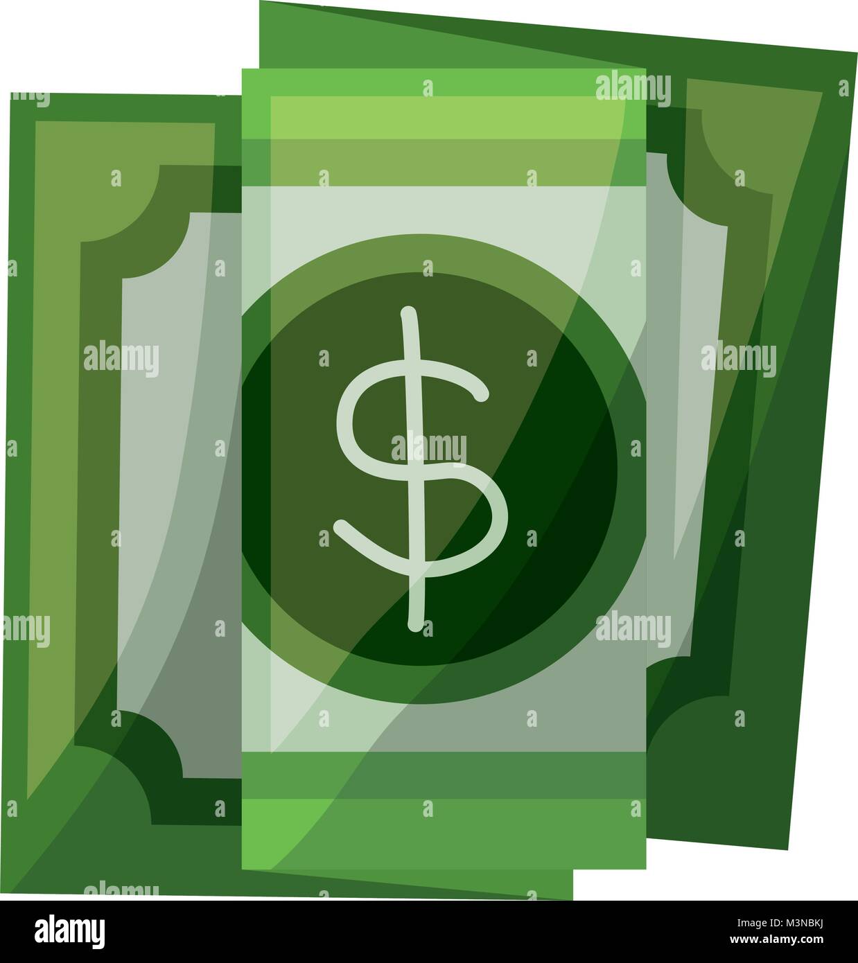 bill dollar money icon Stock Vector Image & Art - Alamy