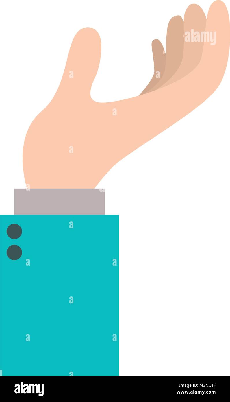 business hand receiving icon Stock Vector Image & Art - Alamy