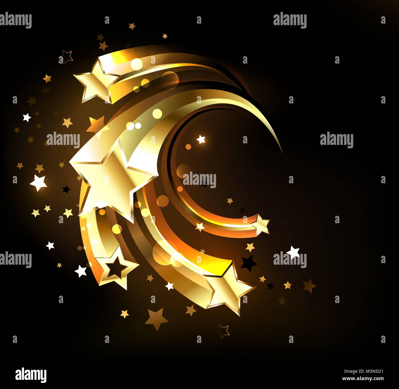 Metallic stars hi-res stock photography and images - Alamy