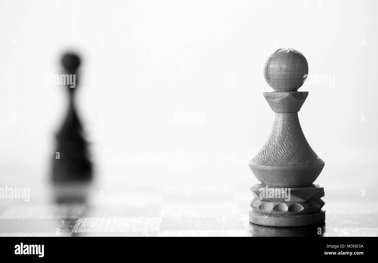 chess piece pawn on board Stock Photo - Alamy