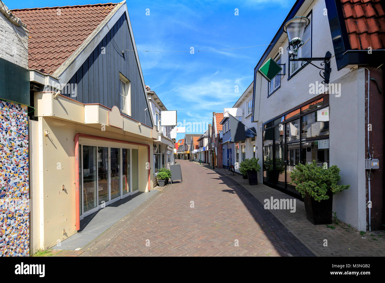 Old and picturesque houses, buildings and architecture typical on a ...