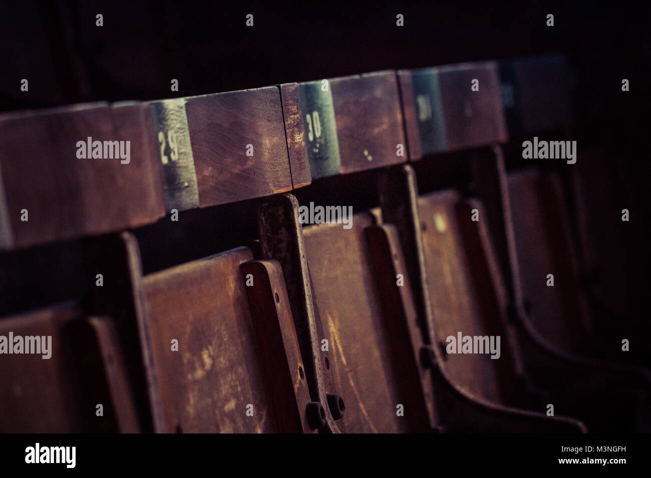 Old football stadium hi-res stock photography and images - Alamy