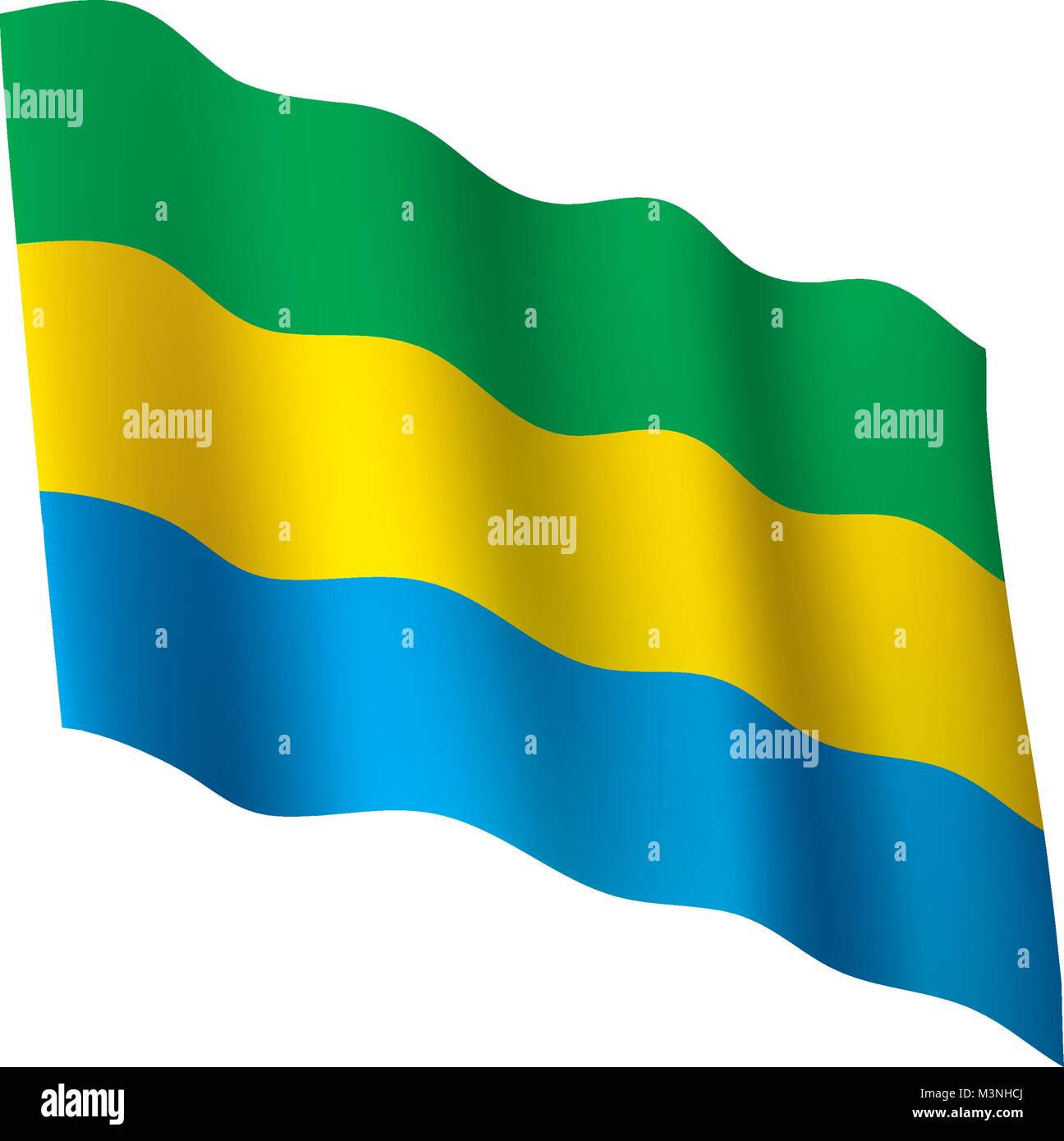 Gabon flag, vector illustration Stock Vector Image & Art - Alamy