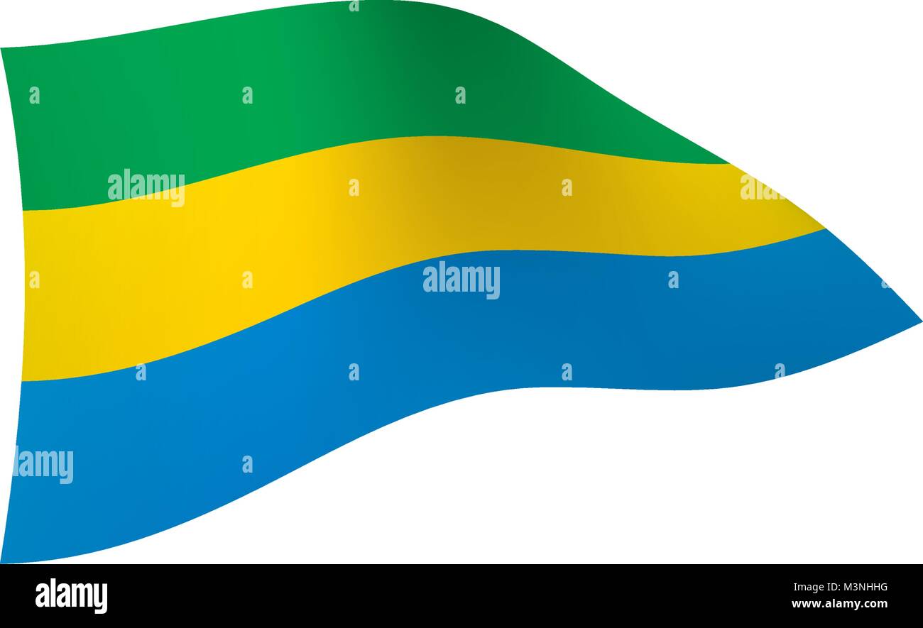 Gabon flag, vector illustration Stock Vector Image & Art - Alamy