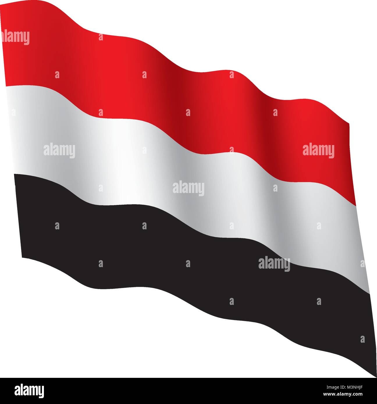 Yemeni flag, vector illustration Stock Vector Image & Art - Alamy