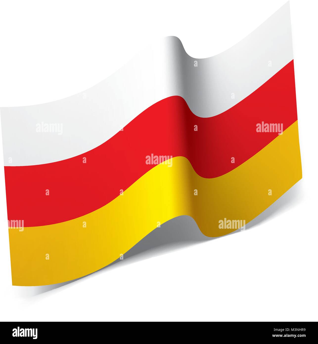 South Ossetia flag, vector illustration Stock Vector Image & Art - Alamy