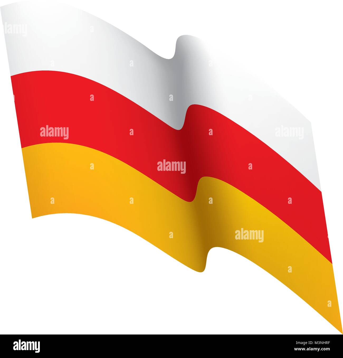 South Ossetia flag, vector illustration Stock Vector Image & Art - Alamy