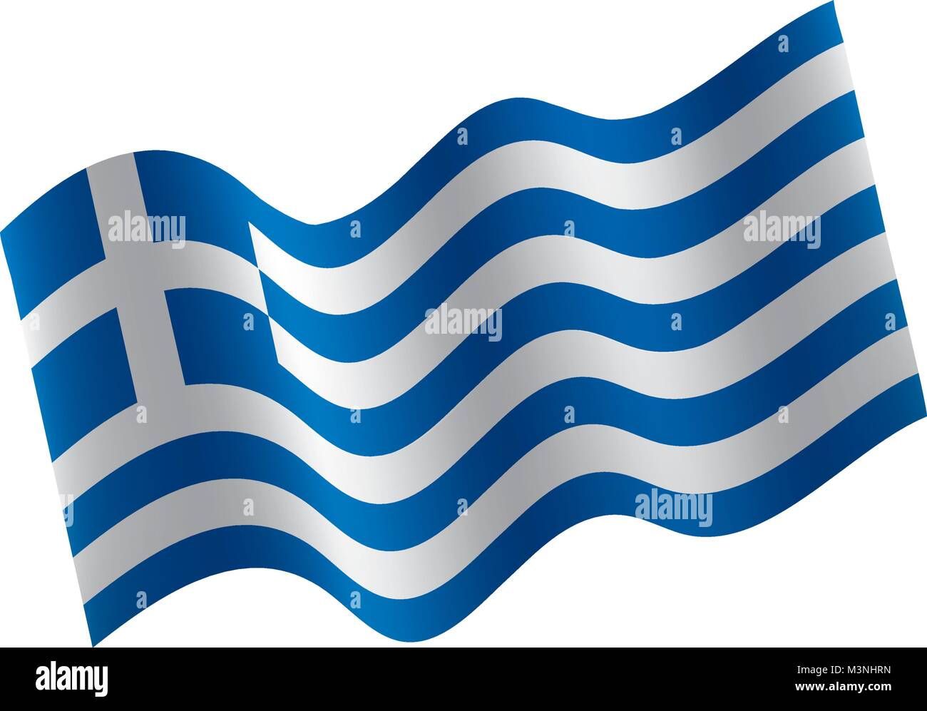 Greece flag, vector illustration Stock Vector Image & Art - Alamy