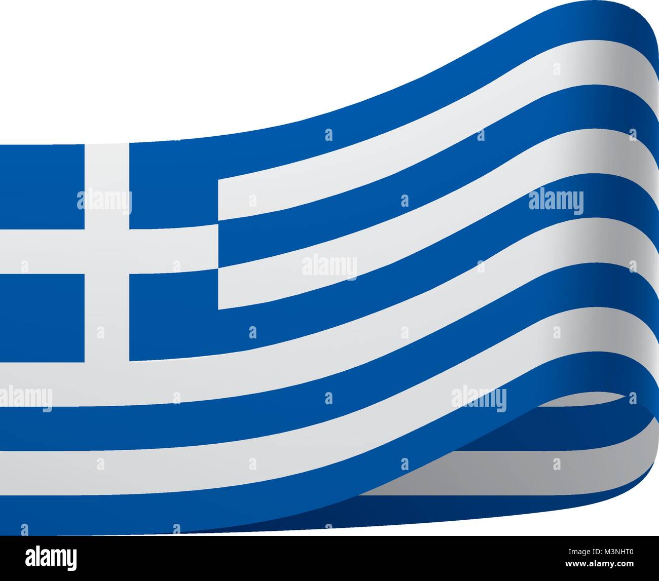 Greece flag, vector illustration Stock Vector Image & Art - Alamy