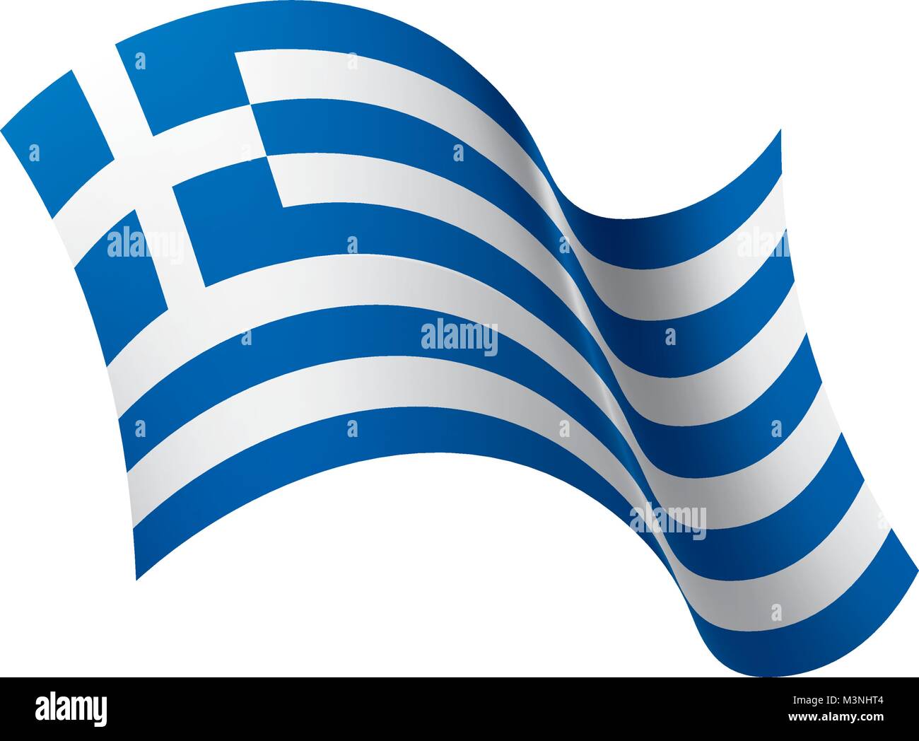 Greece flag, vector illustration Stock Vector Image & Art - Alamy