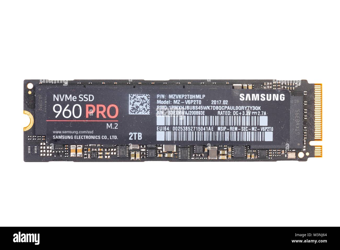 Circuit Board of an SSD Stock Photo - Alamy