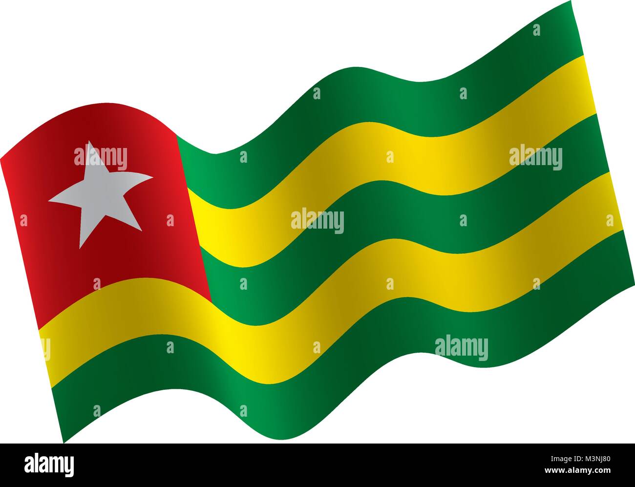 togo flag, vector illustration Stock Vector Image & Art - Alamy