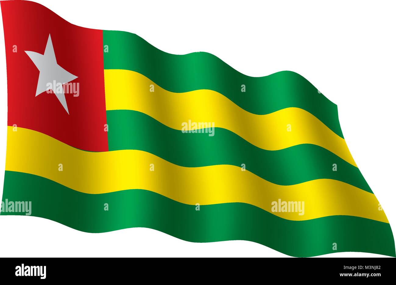 togo flag, vector illustration Stock Vector Image & Art - Alamy