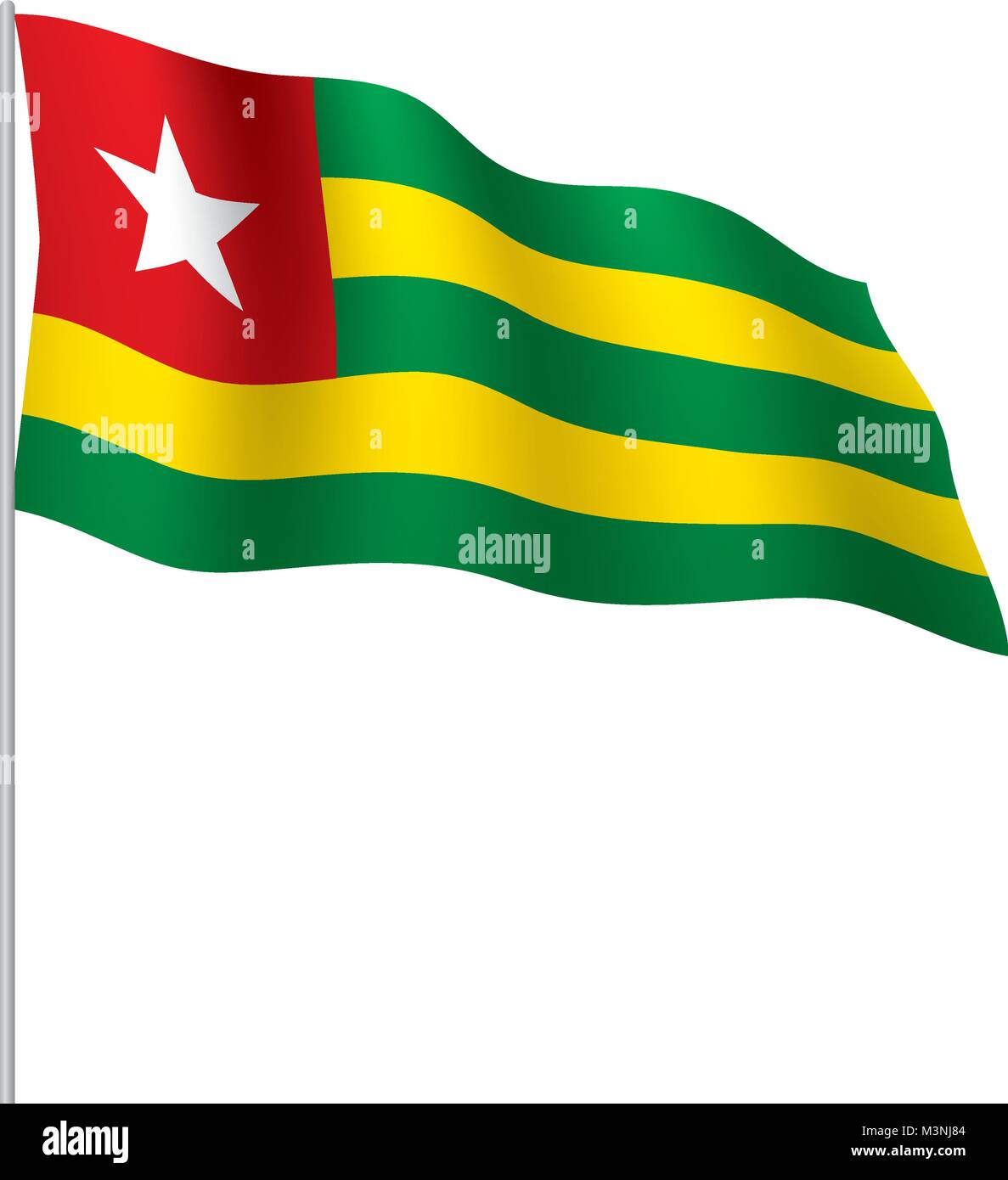 togo flag, vector illustration Stock Vector Image & Art - Alamy