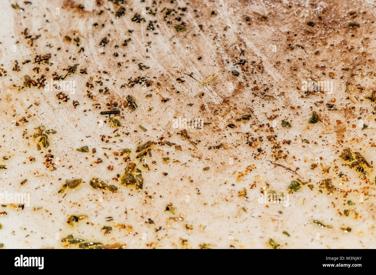 dirty pan after cooking Stock Photo - Alamy