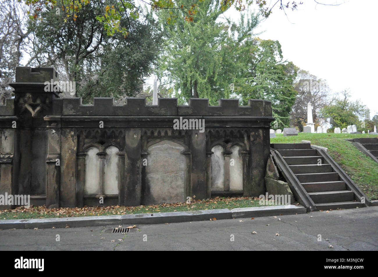 Abandoned and Forgotten Mausoleum in a Cemetery Stock Photo - Alamy