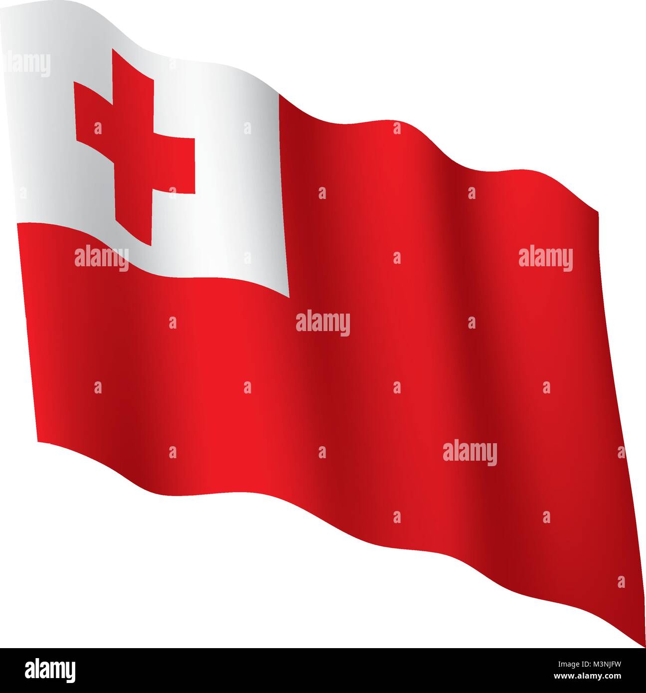 Tonga flag hi-res stock photography and images - Alamy