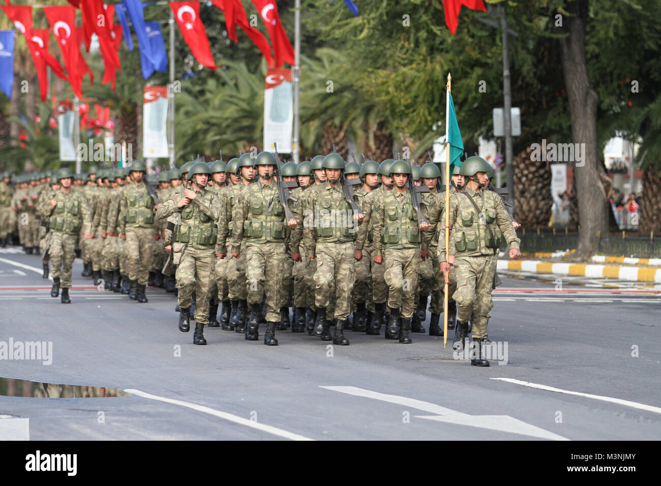 Turkish republic day parade hi-res stock photography and images - Alamy
