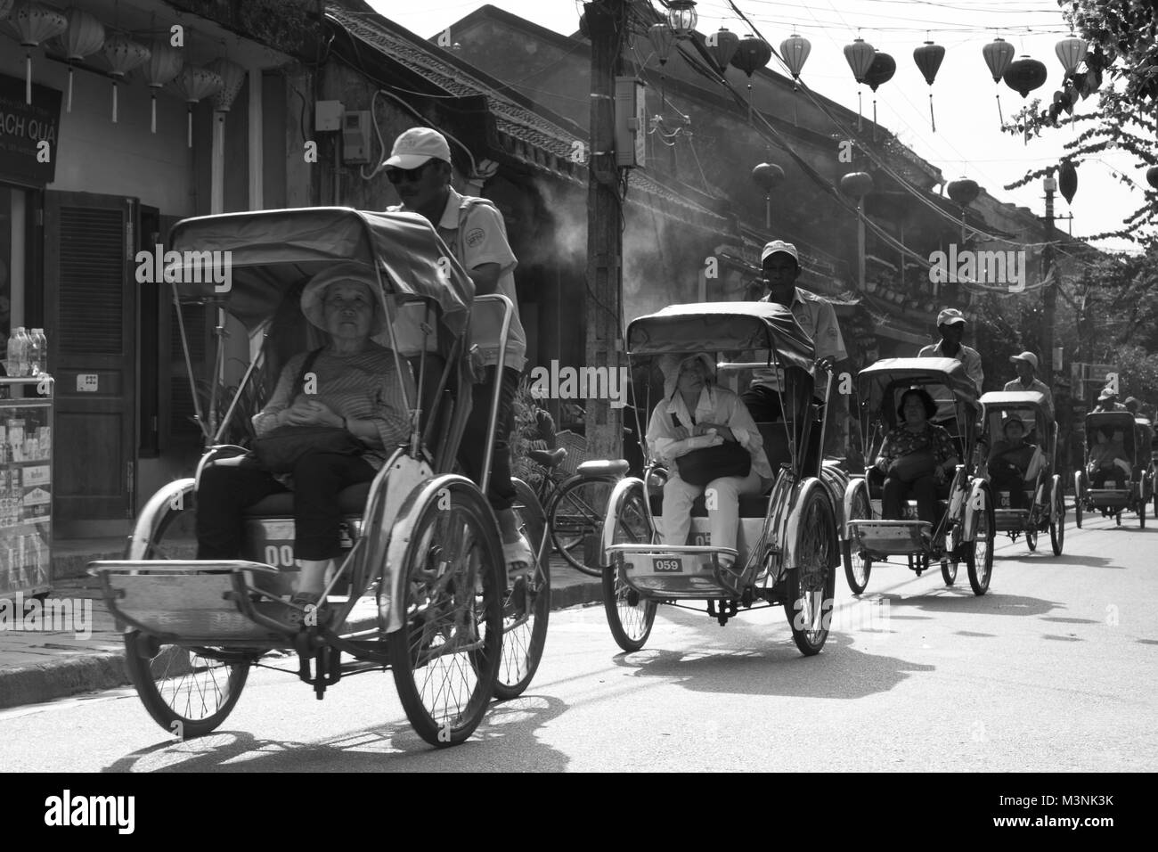 Rickshaw in Hội An, Quang Nam Province, Vietnam Stock Photo - Alamy