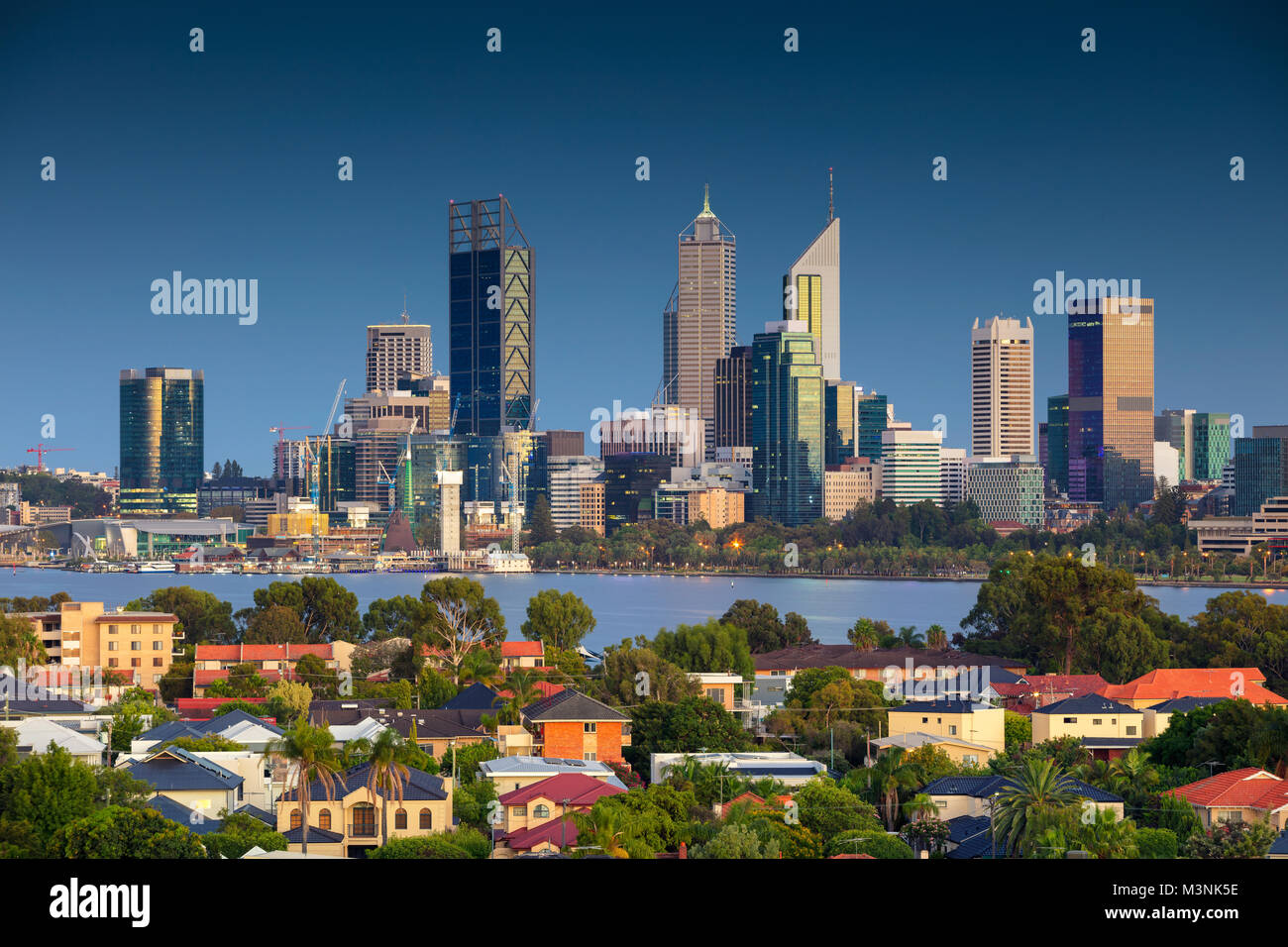 Perth. Cityscape image of Perth skyline, Australia during during ...