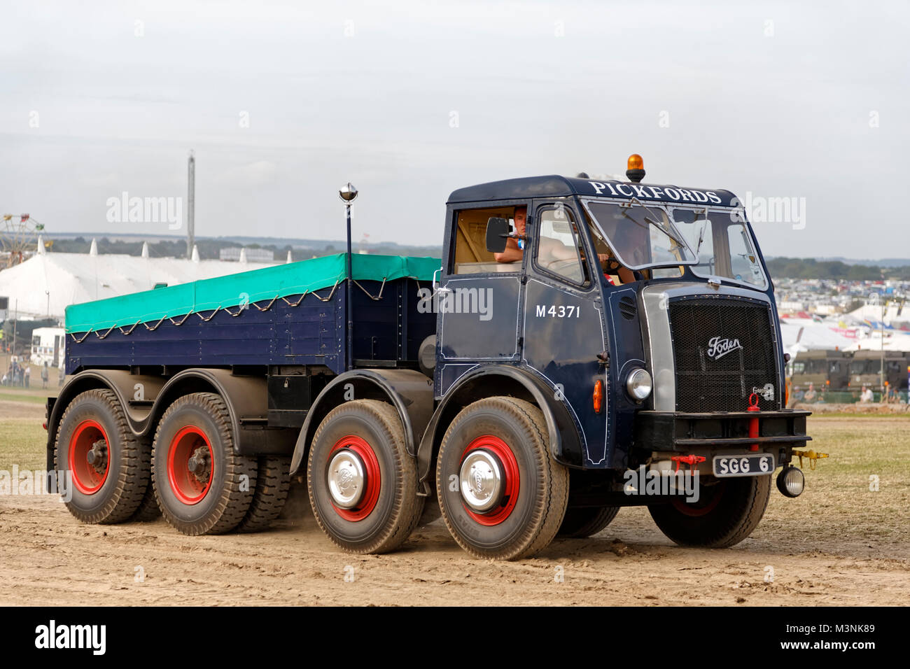 A 1956 Pickfords Foden Heavy Haulage Tractor, Reg. No. SGG 6, at the ...