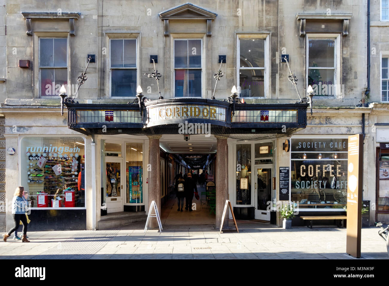 The Corridor Bath, Somerset, England, United Kingdom Stock Photo - Alamy